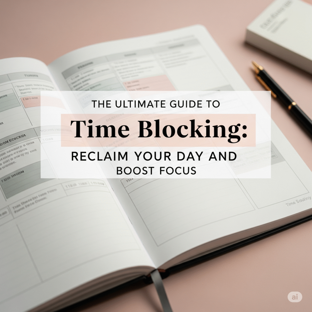 The Ultimate Guide to Time Blocking: Boost Focus & Reclaim Your Day
